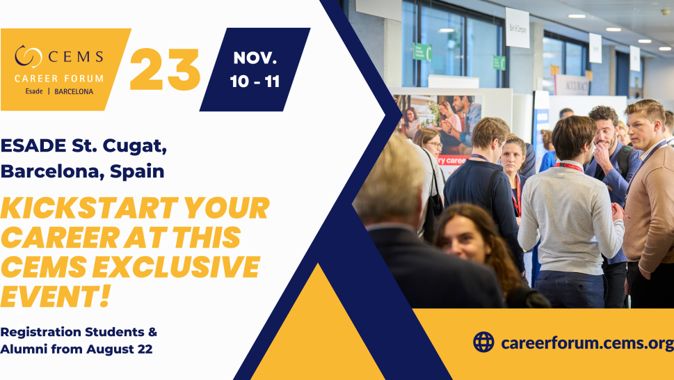 CEMS Career Forum 2023 | CEMS
